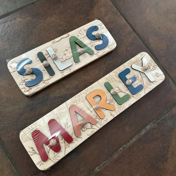 Name Puzzle, Christmas Personalized Gift for Baby and Toddler ...