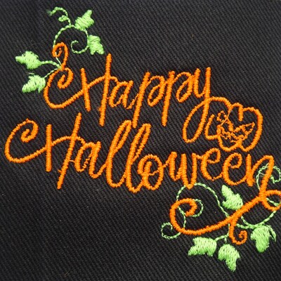 Embroidery Machine Designs Happy Halloween Pumpkin Digital Instant ...