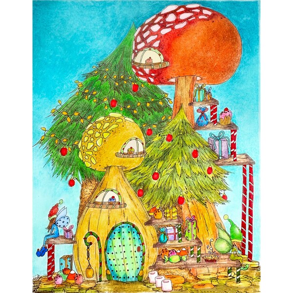 The Damsel in Distress Coloring Page - Instant Printable Download - Etsy