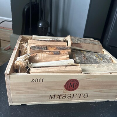 Genuine Wooden Port Bottle Box Planter, Upcycle, Project Etc - Etsy UK