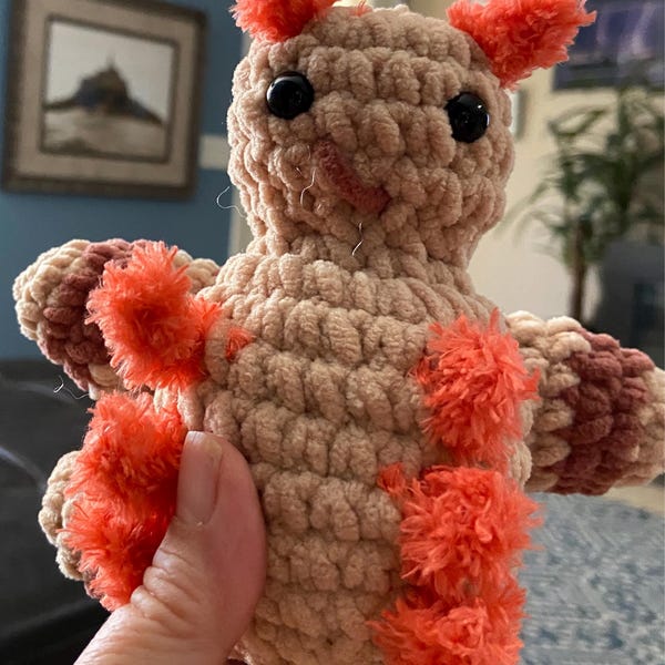 Monty the Moth Amigurumi Pattern: Crochet Plushie (PDF Pattern) - Etsy