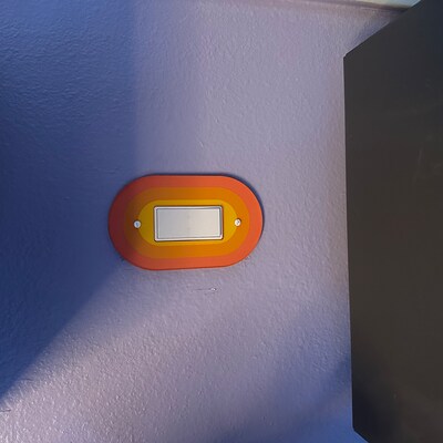 Retro Oval Light Switch Plate Cover Multiple Options - Etsy