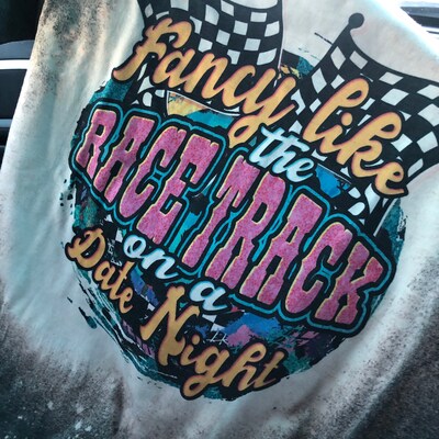 Fancy Like a Racetrack on a Date Night Racing Shirt for a - Etsy