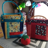 Krazy Kate Bag Paper Pattern Make 4 Bags With 1 Jelly Roll or Design ...