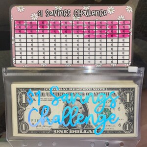 Dollar Savings Challenge 1 Dollar Savings Challenge 5 Dollar Savings ...