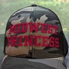 West Coast Princess Camouflage Trucker Hat - Orange Embroidered - Etsy