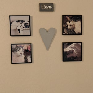 Letter Signs Cursive Wooden Names Script Name Sign | Etsy