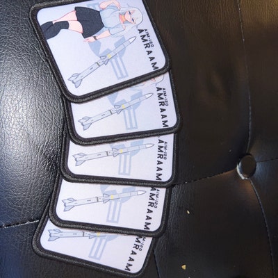 Atamonica AIM-120 AMRAAM Missile Military Morale Patch - Etsy