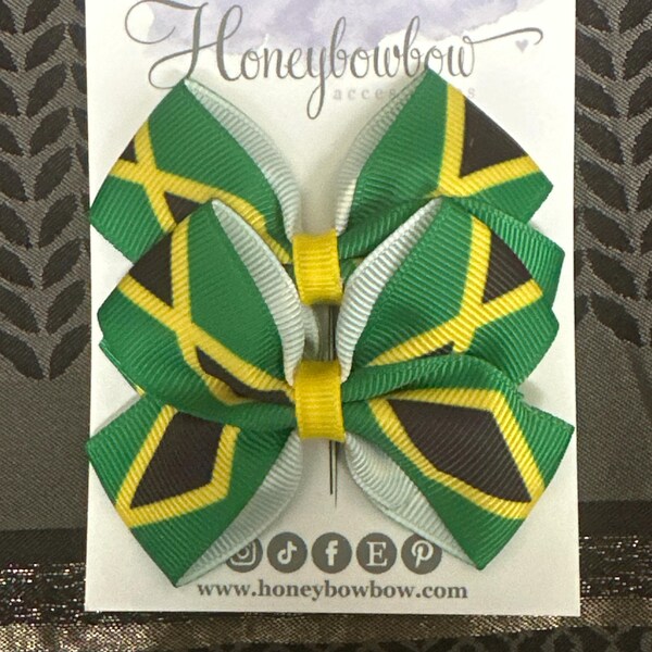 Greece Flag Hair Bow, Greek Flag Hair Clip, Greece Accessory, Flag Hair ...