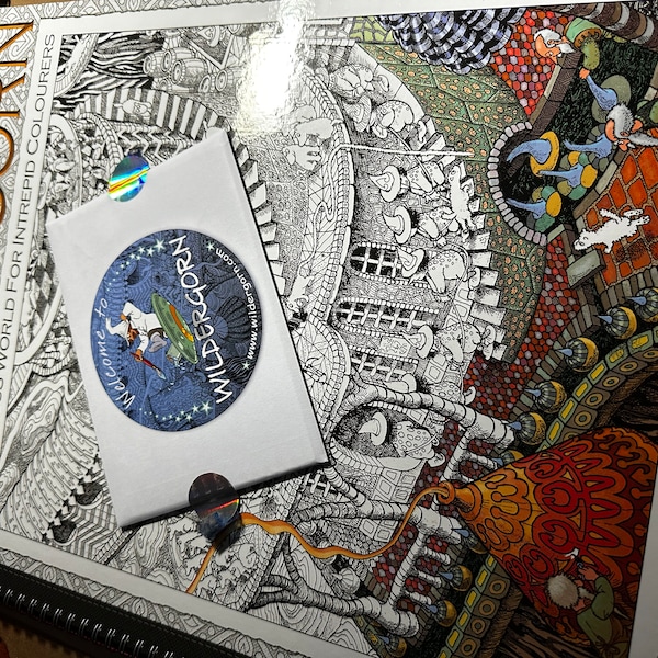 Watergorn - GIANT 27"x 40" Wildergorn Colour-in Poster by Jamie ...