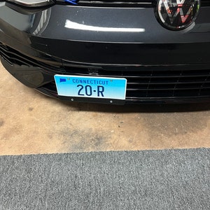 2022-2024 MK8 GOLF R License Plate Holder - Etsy