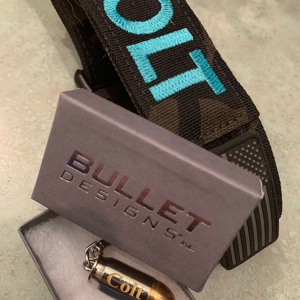 Personalized Bullet Pet Tag, Dog Name Tag, Man's Best Friend, Collar ...