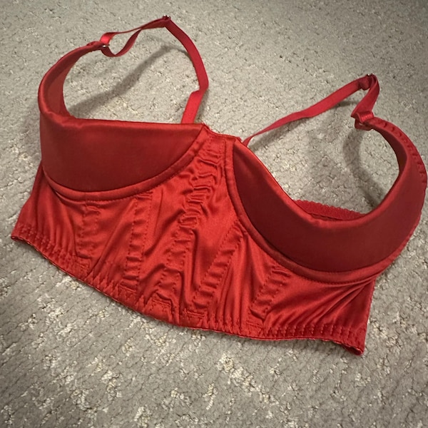 Peep Hole Bra Open Cupless - Hole in Bra for Nipple, Sheer Lace Bra in ...