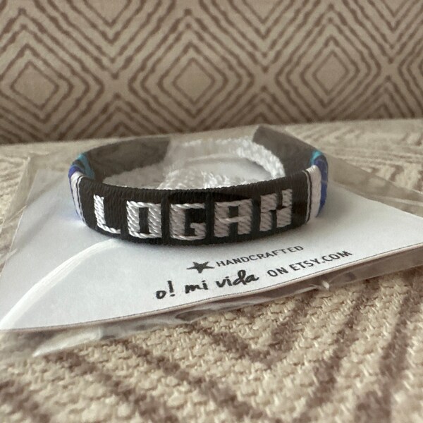 Camp Mexican Name Bracelets, Best Friends Personalized Bracelets, Kids ...