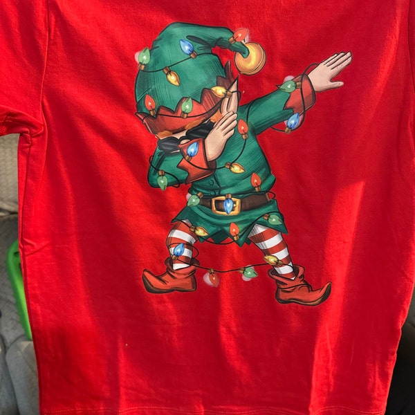 Dabbing Elf Png Sublimation Design Download, Christmas Png, Merry ...