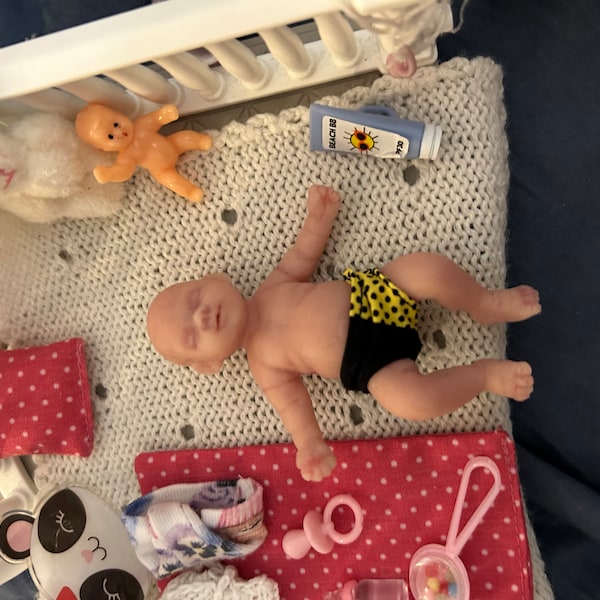 Mini Silicone Baby Doll Girl 6 Inch Catrina, Mini Silicone Babies ...