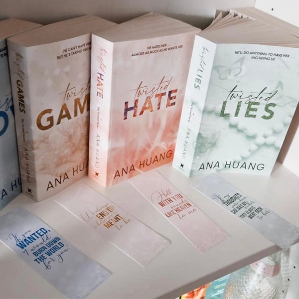 83. Twisted Series Inspire Bookmark Set - Inspired Bookmarks - Twisted ...