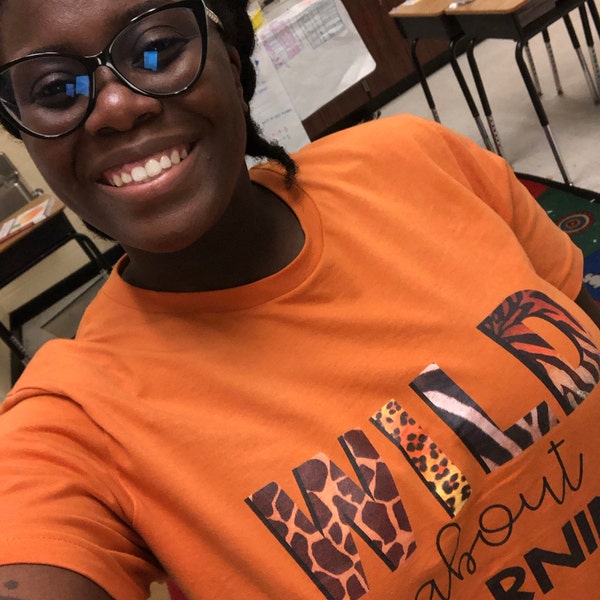 Wild About Learning Tshirt, Teacher Tshirt | Teacher Christmas Shirt ...