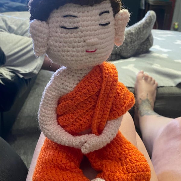 Crochet Buddha Pattern: Zen Meditation Decor (PDF Pattern) - Etsy