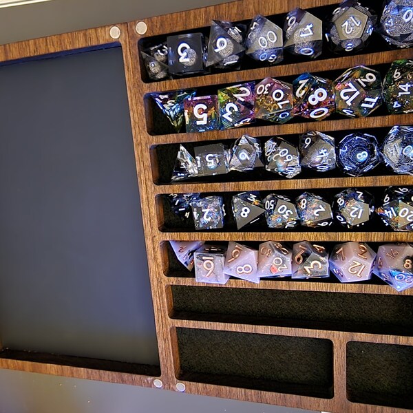 Dnd Spell Slot Player Deck | Wood Dnd Dice Dungeons and Dragons for All ...