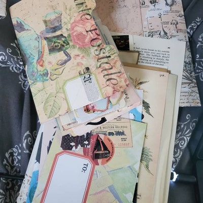 Printable Paris Vintage Style Pen Pal Letter Writing Stationery Set - Etsy