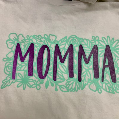 Momma SVG Design Flower Momma SVG File for Cricut Mom Floral SVG Momma ...