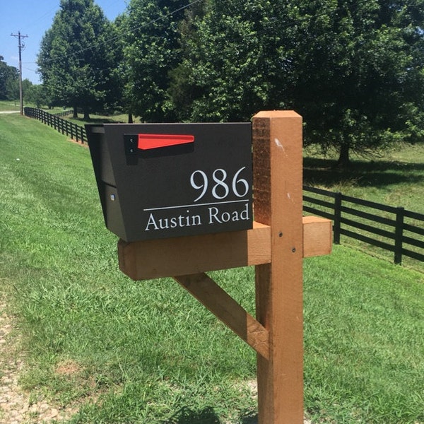 Custom 6x6 Cedar Mailbox Post. - Etsy