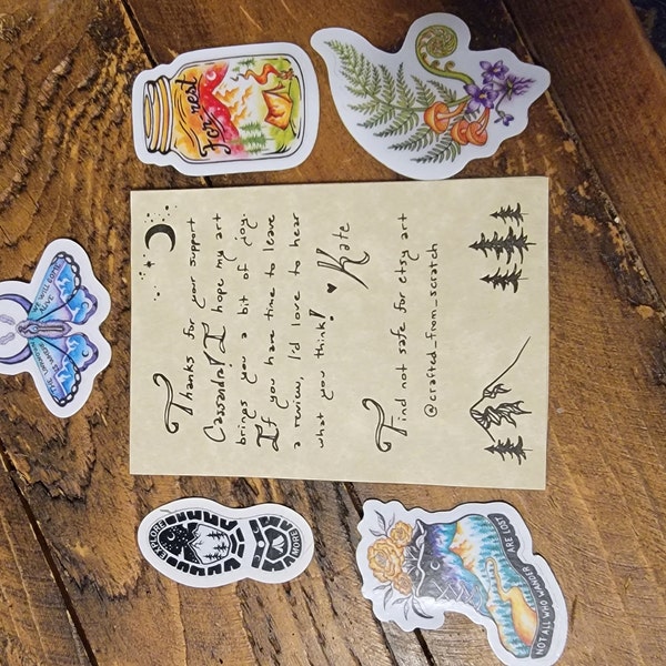 Kawaii Creature Mini Sticker Collection - Vinyl Sticker Sheet ...