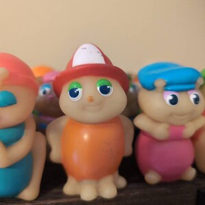 Vintage Care Bear Figurines, Posable Care Bear Figure, Miniature ...