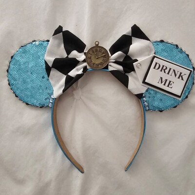 The Ice Queen Handmade Mouse Ears Headband - Etsy