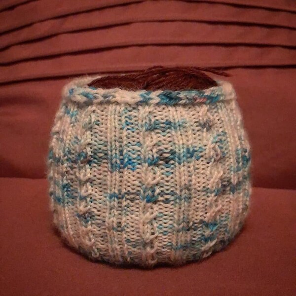 Cozy Knitting Pattern | Yarn Cozy Lite (digital File - PATTERN ONLY) - Etsy