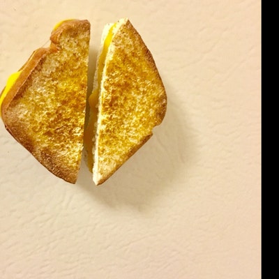 Miniature Grilled Cheese Magnet Fake Food Magnets Cute Fridge Magnets ...