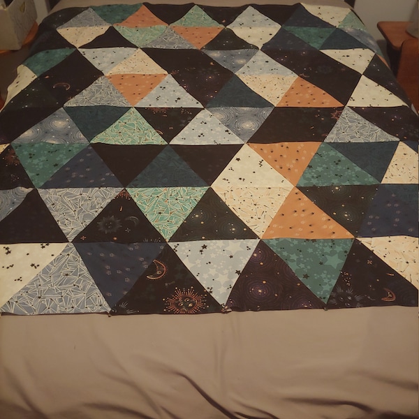 Moda Fabric Star Spangled Quilt Kit by April Rosenthal of Prairie Grass ...