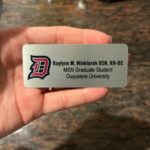 Metal Wearable Magnetic Name Tags for Business or Work - Etsy