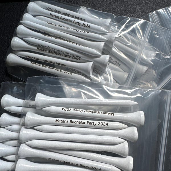 Personalized Golf Tees Laser Engraved Golf Tee Custom Golf Tees 3 Golf ...