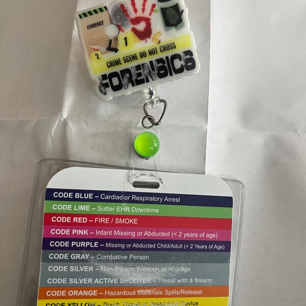 Forensics, Forensic Investigator, Forensics Badge Reel, Forensic ...