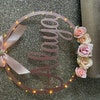 Light up Name Sign on a Stand. Light up Hoop With Name. - Etsy UK