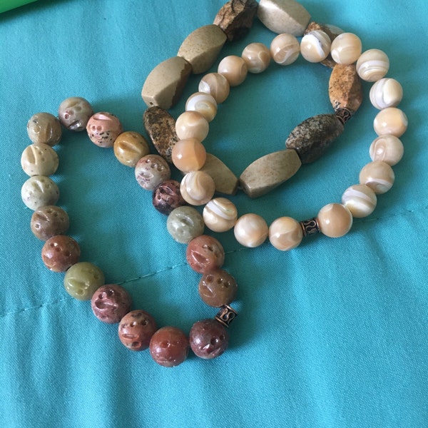 Tila/tile Stretch Bracelets With Specialty Custom Beads - Etsy