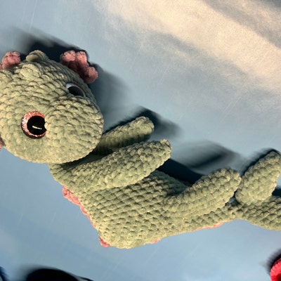 Dragon Amigurumi Pattern, Car Accessories Dragon, Rear View Mirror ...