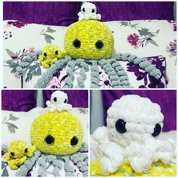 Pdf-pocket Octo Momma NO-SEW Crochet Pattern - Etsy