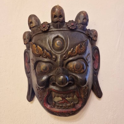 Tibetan Buddhist Kalachakra Tenfold Powerful Symbol Ghau - Etsy