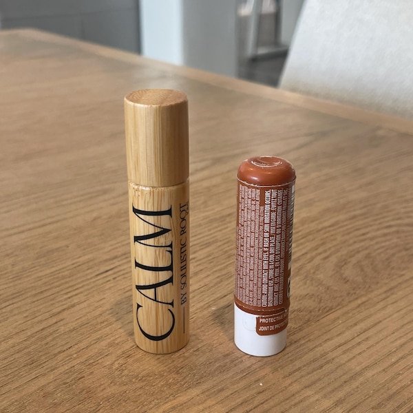 Calm Essential Oil Bamboo Roller | Relaxing Gift for Her, Gift for New ...