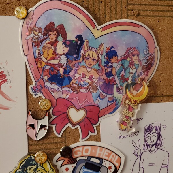 Hashimoto Kiriko Sticker | Mirrorverse Overwatch 2 Sticker - Etsy