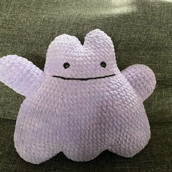 Ditto Amigurumi PATTERN Crochet Digital Download DIY Toy Tutorial Gift ...