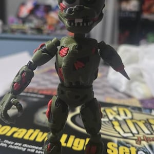 Scraptrap Articulating Figure COLOR FNAF Five Nights at Freddy’s - Etsy
