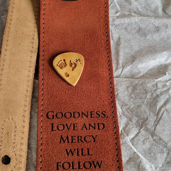 Custom Engraved Suede Guitar Straps, Custom Guitar Straps, Guitar ...