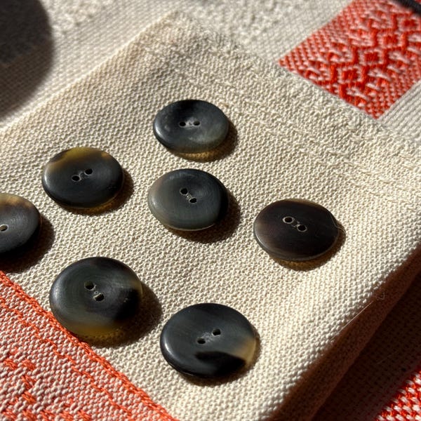 Genuine Horn Buttons in Various Sizes, Fancy Buttons for Sewing and ...