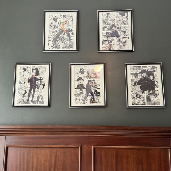 Manga Poster - Kokushibo - Curated Manga Panels - Digital Print - Etsy