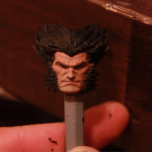 1/12 1/10 Bespoke Sculpted Head Celtic Barbarian Comic - Etsy