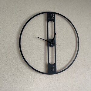 Unique Design Metal Wall Clock Round Wall Clock Triple - Etsy